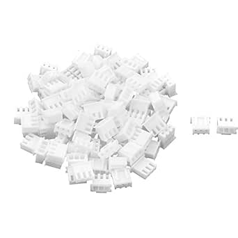 Generic Plastic 2.54mm 3 Way Jumper Wire Housing Female Connector ...