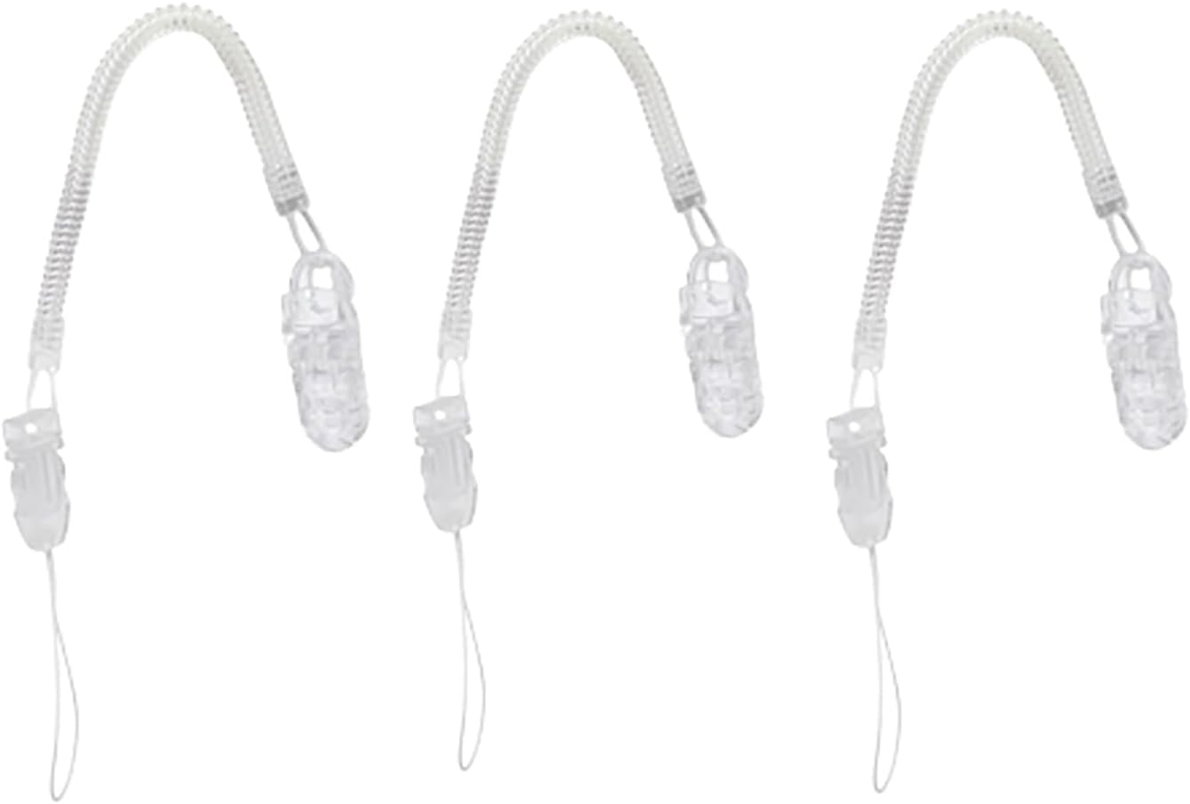 Amazon.co.jp: [ALLVD] コイルストラップ カールコード 3本セット細長く伸ばした型シンプルクリップ伸びたストラップ携帯電話の落下で紛失防止軽量おもちゃストラップ/鍵/USB ...