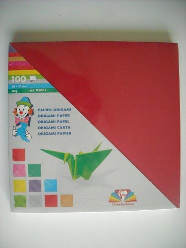 ANVIRO Origami Paper, Pack of 120 Double Sided Sheets in 12 Sharp ...