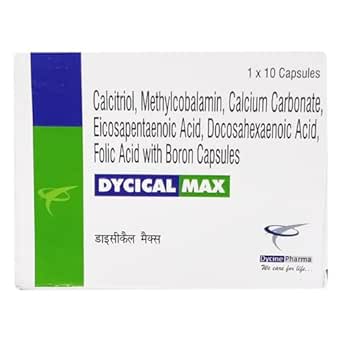 Dycical Max - Strip of 10 Softgel Capsules : Amazon.in: Health ...
