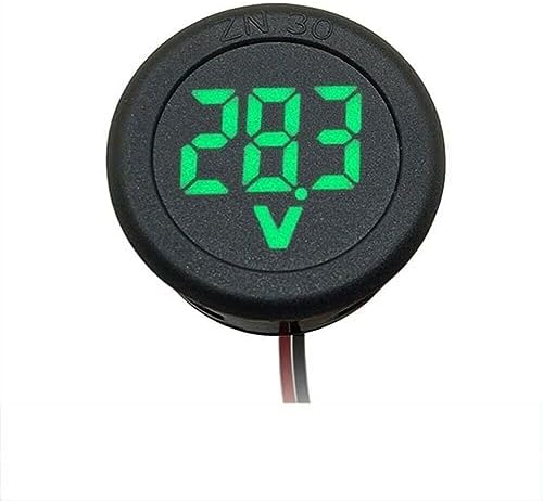 TSKTECH Voltage Indicator 22mm LED Digital Display Voltmeter Lights 220 ...
