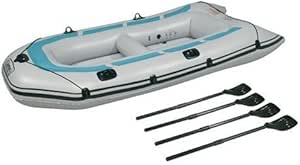 Coleman 4-Person Colossus Inflatable Boat with Oars : Amazon.com.au ...