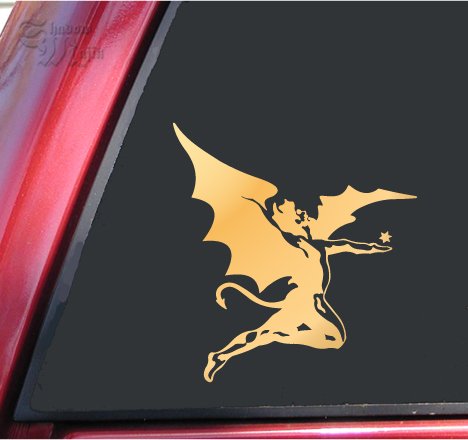 ShadowMajik Black Sabbath's Fallen Angel Vinyl Decal Sticker (4" X 3.8 ...