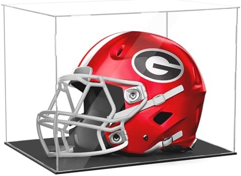 Amazon.com: Hooqict Football Helmet Display Case Full Size Acrylic ...