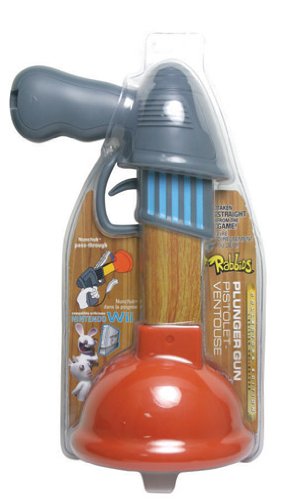 Amazon.com: Wii Rayman Raving Rabbids Plunger Gun : Video Games
