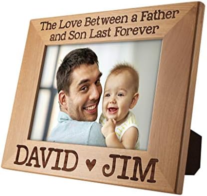 Amazon.com - I Have A Hero I Call Him Dad - 4x6 Inch Wood Picture Frame ...