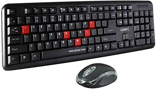 MICROCARE Qhmpl Keyboard Mouse Combo (Black) : Amazon.in: Computers ...