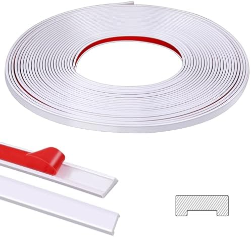 35 Ft Peel and Stick Backsplash, Trim Molding Tape for Tile Edge, Self ...