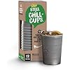 Amazon.com: Steel Chill Cups 16 oz. Party Cups, Perfect for Cold Drinks ...