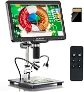 Amazon.com : Elikliv EDM9 Max Digital Microscope: 20MP 10.1" 1500X HD ...