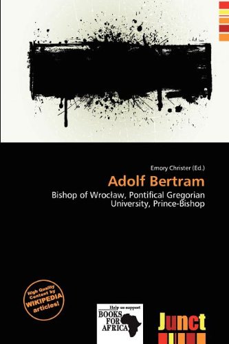 Amazon.co.jp: Adolf Bertram : 本