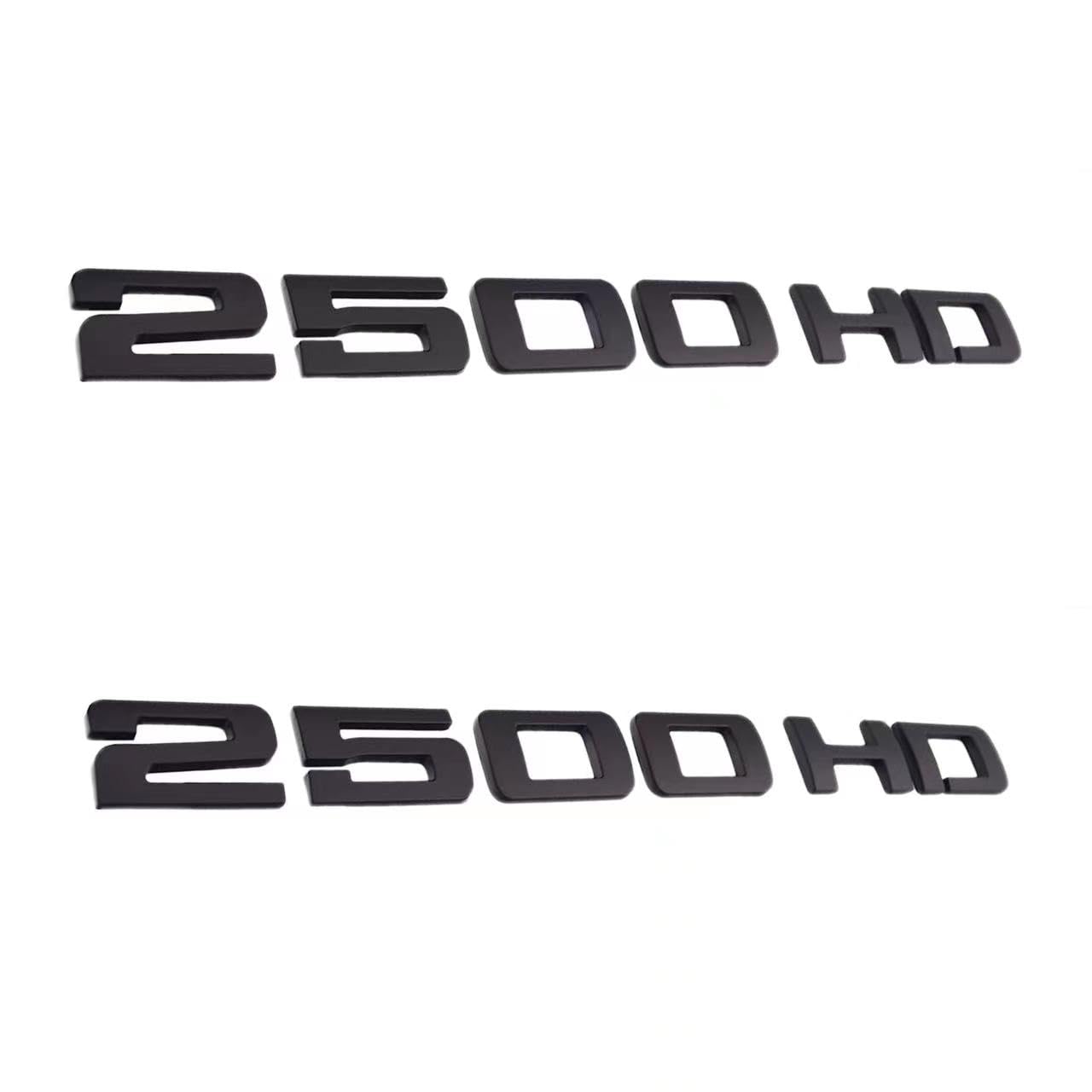 Amazon.com: YUGEYE 2pcs 2500HD 2500 HD Nameplates Emblems 3D Decal ...