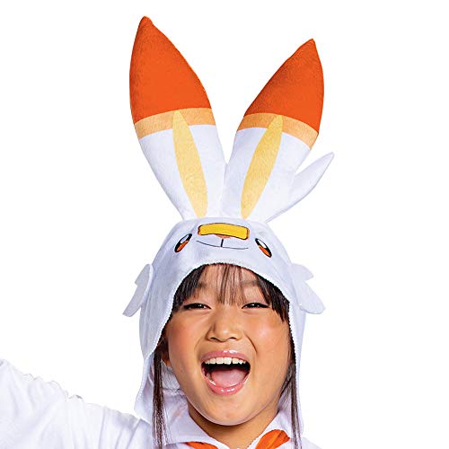 Disguise Scorbunny Pokemon Kids Costume, Official Pokemon Hooded ...