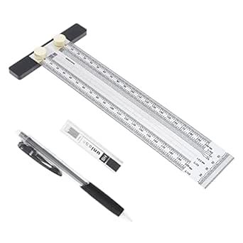 Smgda Precision Marking T-Rule Stainless Steel T Square with Mechanical ...