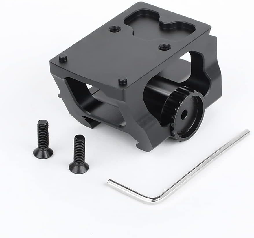 Amazon.com: QIRUIMY Super Slim Micro Red Dot Picatinny Riser Mount-1 ...