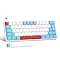 UK Layout 60 Percent Gaming Mechanical Keyboard, 62-Key Wired ...