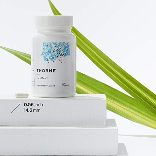 Thorne Pic-Mins - Trace Mineral Complex with 7 Essential Trace Minerals ...
