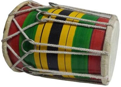 SG Musical Dholak for kids CM 008" Rope & Rings Dholki : Amazon.in ...