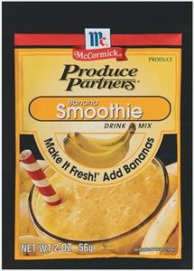 Amazon.com : McCormick Produce Partners, Smoothie Drink Mix, 2 Oz (56g ...