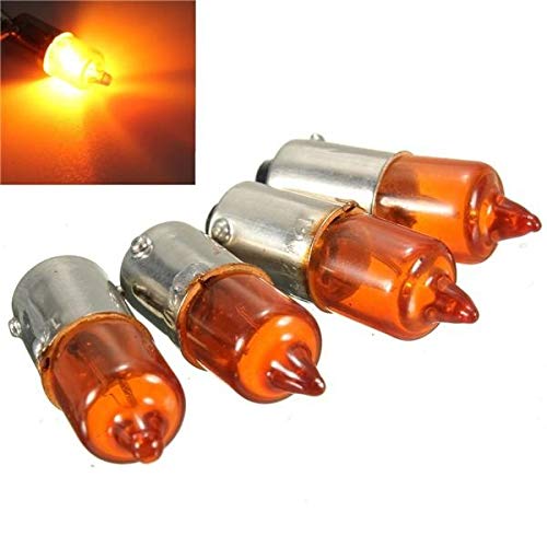 Spedy 4pcs 12V 23w Motorcycle Turn Singal Indicator Bulb BA9S Base Mini ...