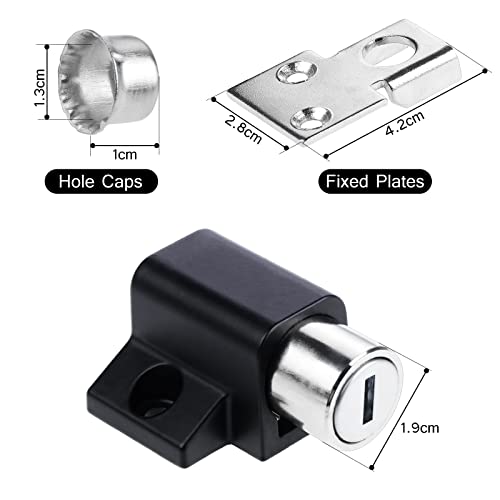 WiMas 2PCS Sliding Patio Lock Sliding Patio Door Catches Set Security ...