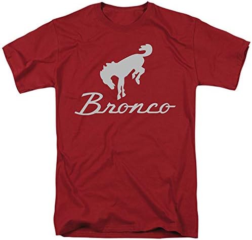Ford Bronco Chrome Bronco Logo Unisex Adult T Shirt for Men and Women ...