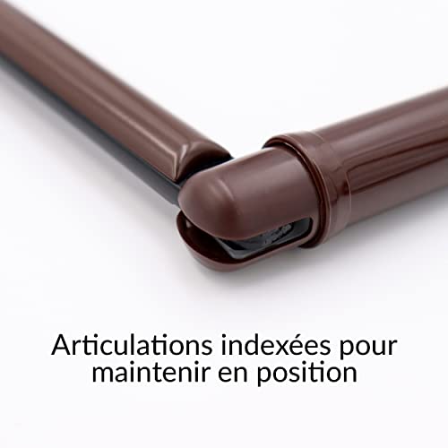 12 mm brown crank handle for blinds and roller shutters Crank arm Pin ...