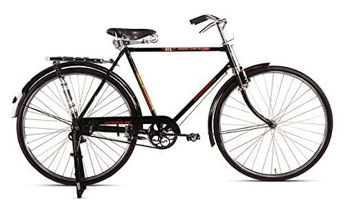 Hercules Roadsters Men's 22-Inch Frame Bicycle | 29T Road Bike | Black ...