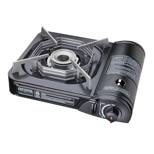 Snapklik.com : Chef Master 90027 Portable Butane Stove, Portable Gas Stove