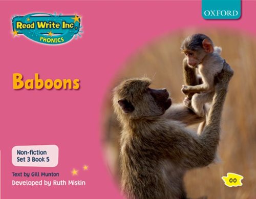 Read Write Inc. Phonics: Non-fiction Set 3 (Pink): Baboons: Amazon.co ...