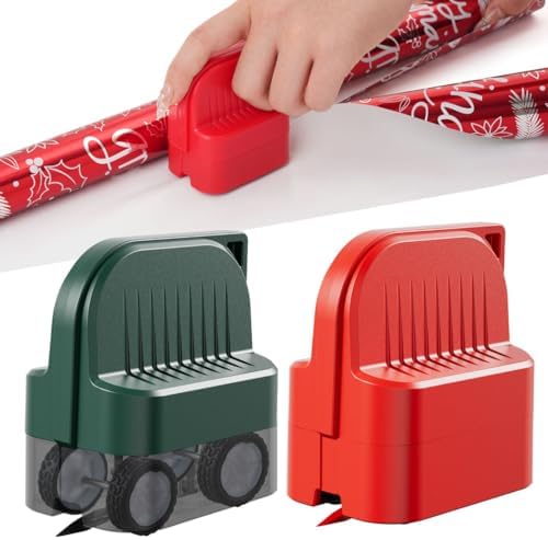 Amazon.com : 2Pcs Wrapping Paper Cutter, Gift Wrap Cutter with 2 ...