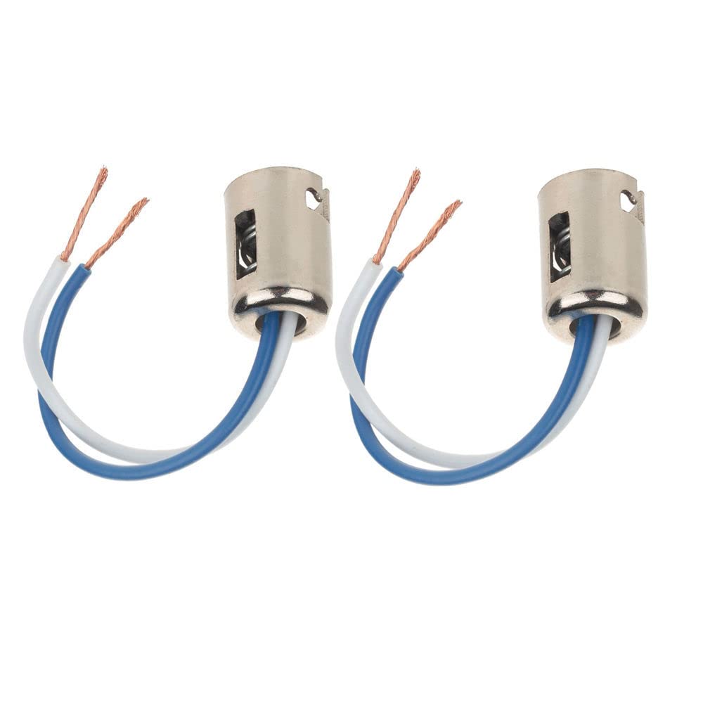 Amazon.com: 2Pcs 1076 1142 1176 S8 BA15D Car Bulb Socket LED Bulb Light ...