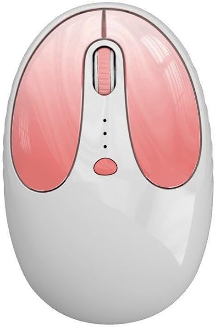 Docooler - mouse inalámbrico de modo dual 2.4G + conexión BT lindo ...
