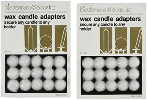 Amazon.com: Biedermann & Sons Reusable Secure-Hold Wax Dots Candle ...