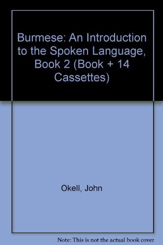 Amazon.com: Burmese: An Introduction to the Spoken Language, Book 2 ...