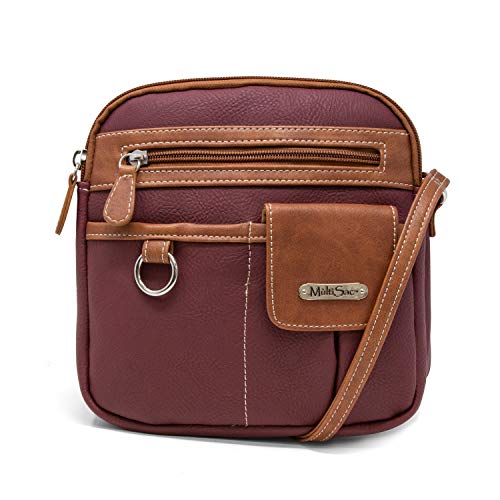 Snapklik.com : Multisac North South Mini Zip Around Crossbody Bag