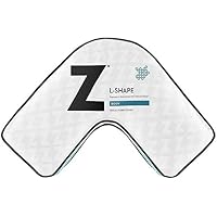 Amazon.com: Z Gel Memory Foam L-Shape Pillow for Side Sleeping Comfort ...