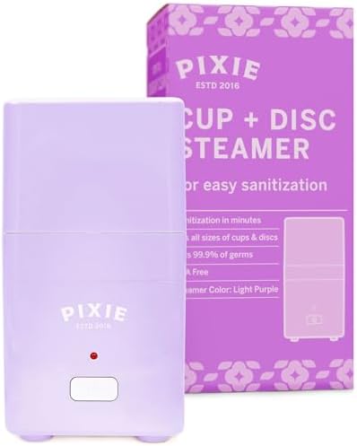 Amazon.com: Pixie Menstrual Cup & Disc Steamer Sterilizer - Ranked 1 for The Best Steamer ...