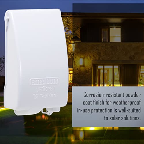 Snapklik.com : Hubbell-Bell MX4280WH 1-Gang Extra Duty Expandable In ...