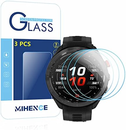 Amazon.com: MIHENCE Compatible for Garmin Approach S70 47mm Screen ...