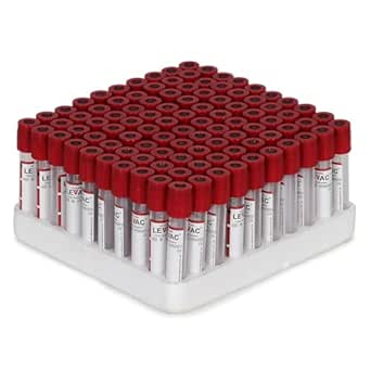 Test Tube Red Top Clot Tube (DBO) - Pack of 100 - Blood Collection ...