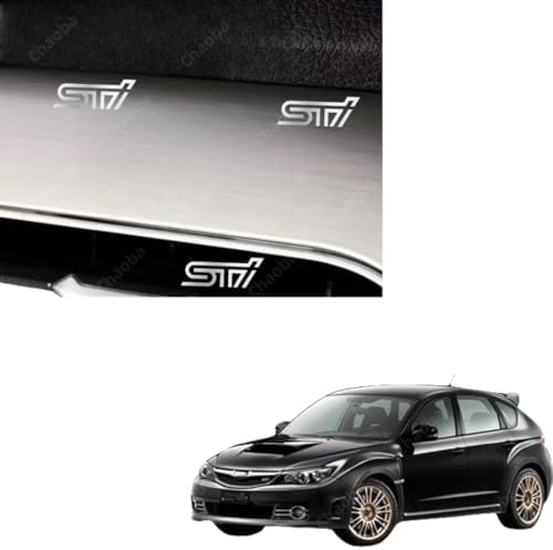 Amazon.co.jp: STI Subaru Car Sticker Decal (10 pieces) Car Logo ...
