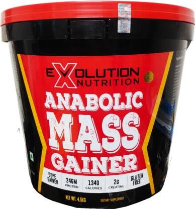 EVOLUTION NUTRITION Anabolic Mass & Weight Gainer With High Calories ...