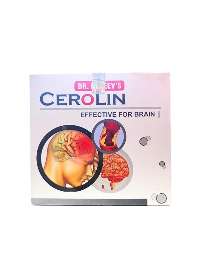 Buy CEROLINE EFFECTIVE FOR BRAIN (pack of 1) Online at Low Prices in ...