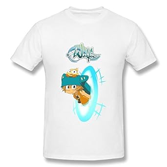 Amazon.com: LIMEI Men Wakfu Raider Logo Crew Neck Tees: 6673125215662 ...