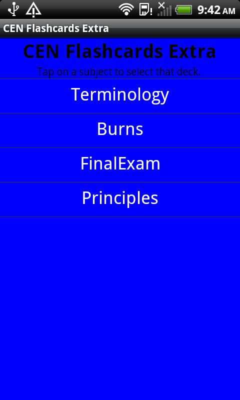 CEN Flashcards Extra - App on the Amazon Appstore
