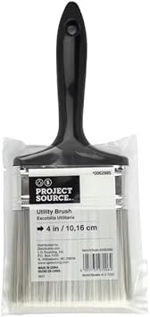 Project Source 4-in Polyester Flat Paint Brush (General Purpose Brush ...