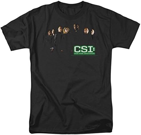 Amazon.com: Shadow Cast -- CSI: Crime Scene Investigation Adult T-Shirt ...