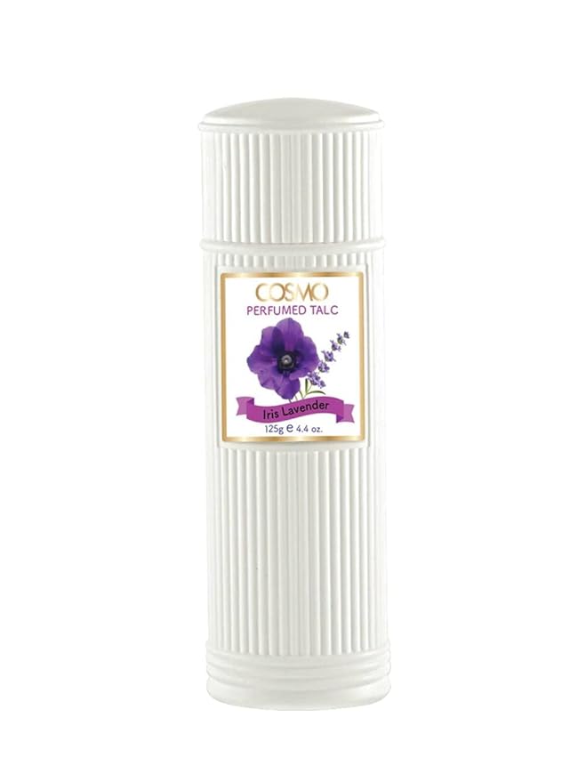 Cosmo Iris Lavender Perfumed Talc 125g : Amazon.in: Beauty