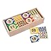 Amazon.com: Melissa & Doug Self-Correcting Wooden Number Puzzles With ...